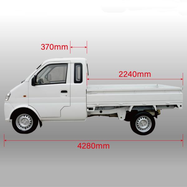 Quality EPS DFSK COC Vehicle European Certification K01H Gas Powered Mini Truck for sale