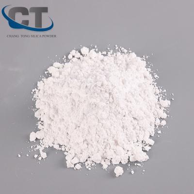 China white silica powder with average grain diameter 1.5um-3um  substitute silica hydrated as high polymer material for sale