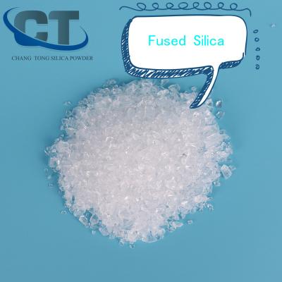 China Optical glass application amorphous high purity refractive index fused silica for sale