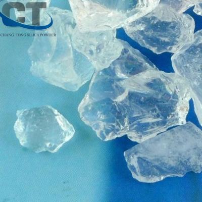 China Refractory material high purity noncrystalline amorphous hydrophilic fused silica for sale