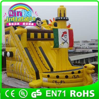 China Commercial inflatable water slide slip n slide,giant inflat slide for kids and adult for sale