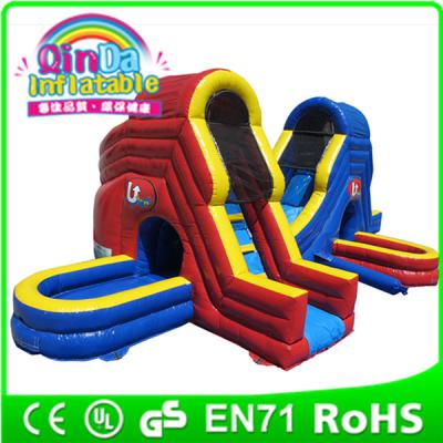 China 2015 water park slides for sale,inflatable water slide with air blower for sale