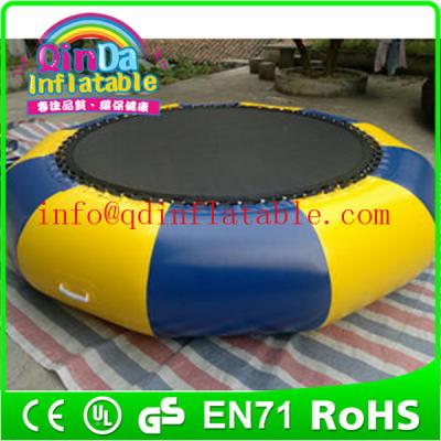 China inflatable water trampoline for sale, inflatable trampoline on water Trampoline for kids for sale
