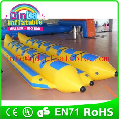 China Hot sale inflatable fly fish banana boat inflatable adult boat for water park for sale