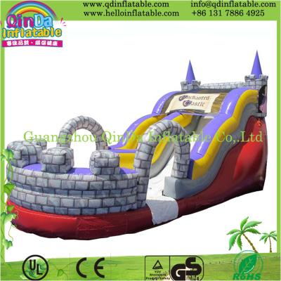 China Guangzhou QinDa Bouncy Castle Inflatable, Inflatable Slide with CE for sale