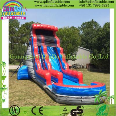 China Durable Inflatable Slide with Pool, Water Slide Park, Giant Hippo Slide for Water Park for sale