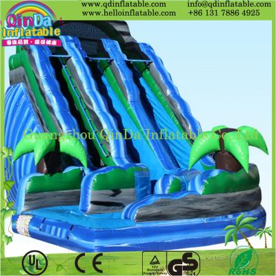 China 2015 inflatable game toys used playground inflatable slides for sale for sale