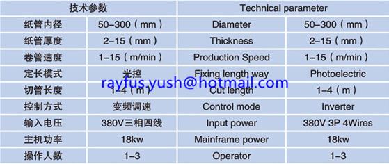 Paper Pipe Making Machine