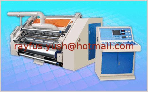 Single Facer Corrugating Line, Mill Roll Stand + Single Facer + Rotary Cutter