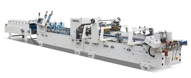 Automatic Large Straight Line Box Folder Gluer, Straight Line Box Folding + Gluing, common box