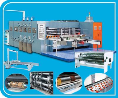 China Auto Feeder for Chain type Machine, Flexo Printing + Rotary Slotting + Rotary Die-cutting for sale