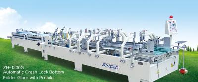 Китай Automatic 4/6-corner Carton Box Folder Gluer Machine, 4/6 corner box, crash lock bottom box, normal side glue box продается