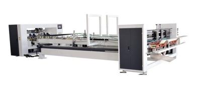Cina cucitrice Semi-automatica del contenitore di cartone, scatola pieghevole del cartone + cucendo in vendita
