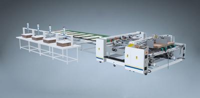 China Semi-auto dobrador Gluer da pressão, caixa não padronizada da caixa que dobra-se + que cola à venda