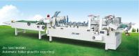 China Mini Box Automatic Folder Gluer, Mini Box Folding + Gluing + Pressing, auto counting for sale