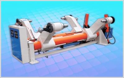 Cina NC Computer Control Rewinder for 2-Ply Singel Faced Cardboard Corrugating Production Line in vendita