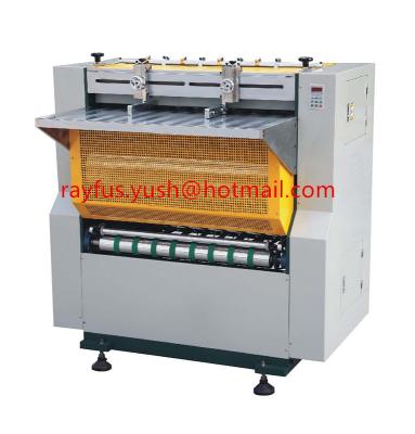 China Manual Feeding Paper Sheet Pasting Machine, Manual Feeding, Hot-melt Glue, rigid box making line for sale