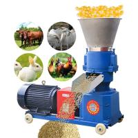 China Automatic Control Feed Grinding Machine 12mm Pellet Making Machine for sale