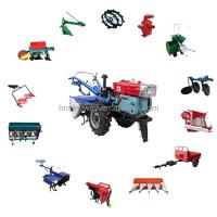 China Reverse Gear Mini Two Wheel Tractor Compact Flexible 8hp Mini Tractor for sale
