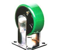China Steel Structure Dumpster Casters 6 Inch Rubber Caster Wheels for sale