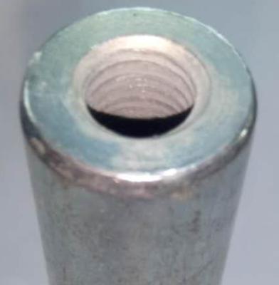 Cina Filo interno di Dolly Axle With M10 del carrello a mano di Q235 Q195 in vendita