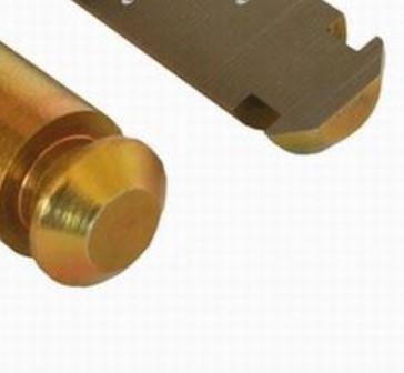 Cina Sostituzione galvanizzata Axle Wheelie Bin Axle Kit solido della pattumiera in vendita
