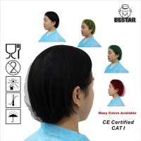 China A rede de cabelo descartável de nylon clara tampa a rede de cabelo não tecida de Beathable à venda