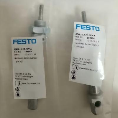China Wonderful Performance New Pneumatic Component FESTO 193988 DSNU-12-28-PPV-A Double-acting Round Pneumatic Cylinder for sale