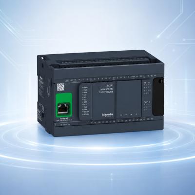 China Schneider TM241CE40T Modicon M241 40 I/O PNP Transistor Logic Controller 24VDC with Ethernet for sale