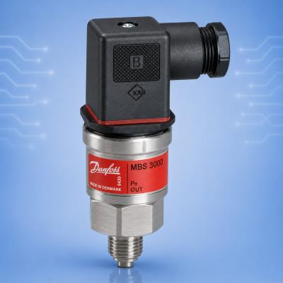 China Danfoss 060G1411 MBS3050-2831-A1FB04-4 Pressure Transmitter 0-60 Bar 4-20mA G1/4 for sale
