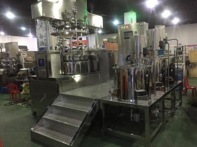 China Máquina de produção de pasta de dente de aço inoxidável de alta capacidade emulsionante homogeneizante à venda