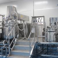 Quality SS316L Mayonnaise Manufacturing Machine Vacuum Emulsifying Mixer 50-5000L for sale