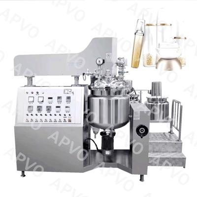 China 50L 100L Homogenizer Mixer For Cosmetics Cream With Hydraulic Lift for sale