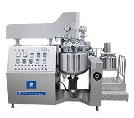 China 50L-10000L Vacuum Emulsification Machine Cosmetic Homogenizer Mixer High Stability for sale