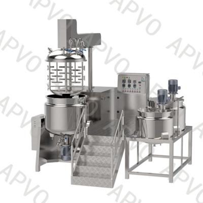 China 3000RPM Cosmetic Emulsifier Mixer Shampoo Making Machine With Button Control for sale