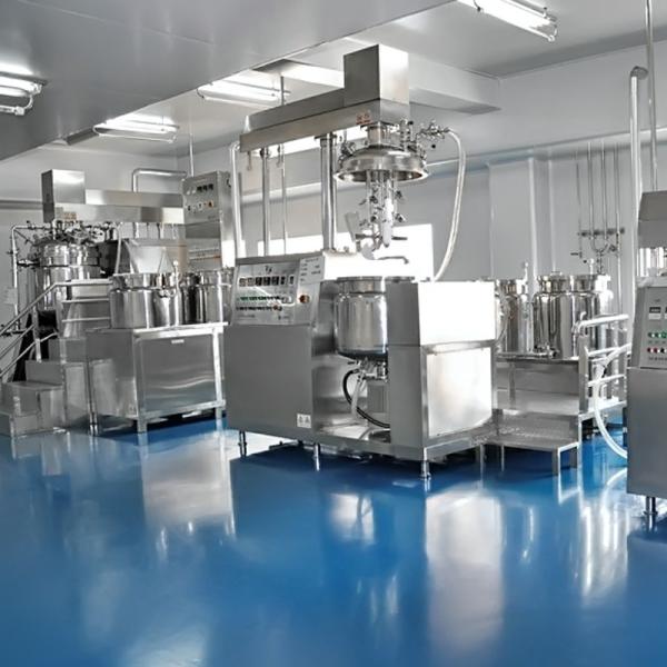 Quality High Speed Vacuum Homogenizer Machine Liquid Soap Making Machine 500L 800L for sale