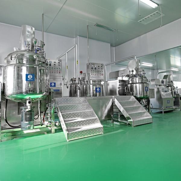 Quality High Speed Vacuum Homogenizer Machine Liquid Soap Making Machine 500L 800L for sale