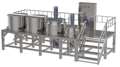 Cina PLC Control Vacuum Homogenizer Machine per la produzione di shampoo e dentifricio in vendita