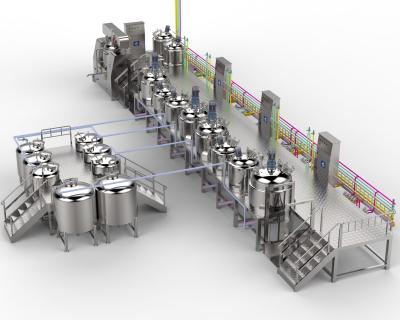China Customized 0-4500rpm Liquid Soap Maker Machine Cosmetics Production Equipment for sale