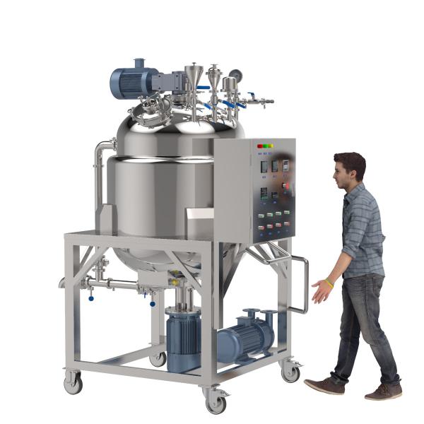Quality 220V//230V/380V Industrial Mixer Homogenizer Body Wash Shampoo Mixing Tank for sale