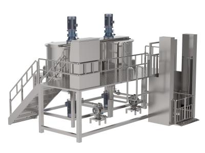 Cina Macchina di omogeneizzazione a vuoto industriale ad alta capacità con una capacità di 50-50000L in vendita