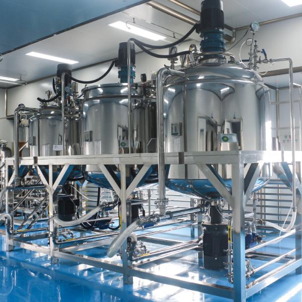 Quality High Shear Homogenizer Cosmetics Mixer Emulsfiying Machine For Skincare Products for sale