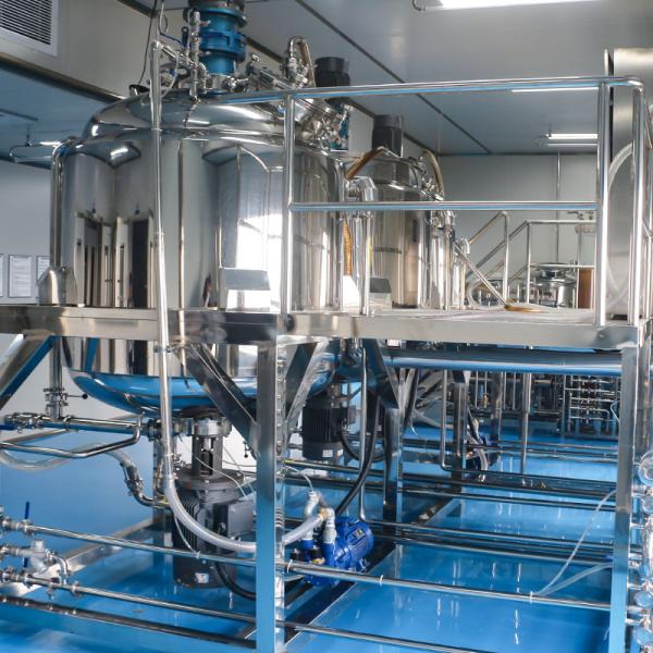 Quality High Shear Homogenizer Cosmetics Mixer Emulsfiying Machine For Skincare Products for sale