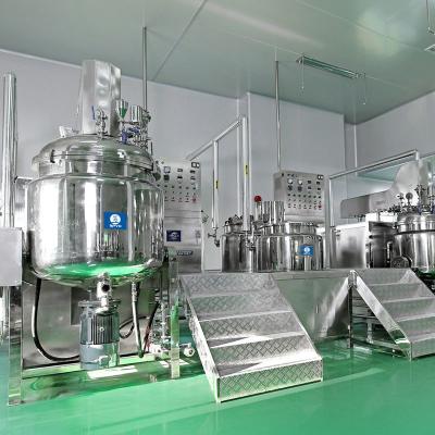 Cina Acciaio inossidabile 316/304 Emulsionatore cosmetico Miscelatore Velocità 0-3600 giri al minuto Omogeneizzazione inferiore in vendita