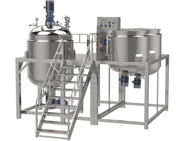 Quality Stainless Steel Washing Liquid Homogenizer Cosmetic Cream Mixing Machine for sale