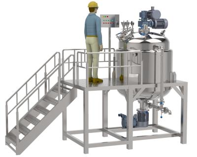 Cina Homogenizzatore liquido di alta capacità 10-10000L con riscaldamento a vapore / elettrico in vendita