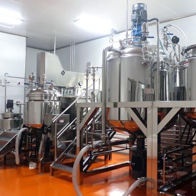 Cina SS316/304 Attrezzatura per la miscelazione ad alta taglia con pannello di controllo touch screen PLC in vendita