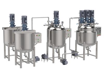 Cina Emulsionatore idraulico a vuoto per sollevamento omogenizzatore 316/304 Materiale in acciaio inossidabile in vendita