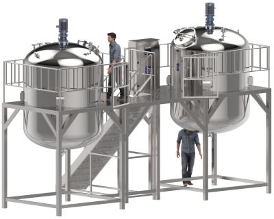 Cina 316/304 Macchina omogenizzatrice per miscelatori di detersivi liquidi in acciaio inossidabile in vendita
