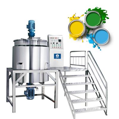 China Liquid Detergent Making Machine Cosmetic Lotion Shampoo Liquid Soap Making Machine Blending Tank Mixing Mixer for sale